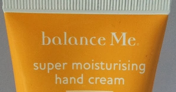 BeautySwot: Balance Me Super Moisturising Hand Cream