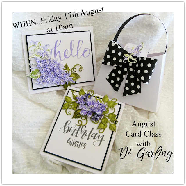 Di's Creative Space: My August - Monthly Card Class