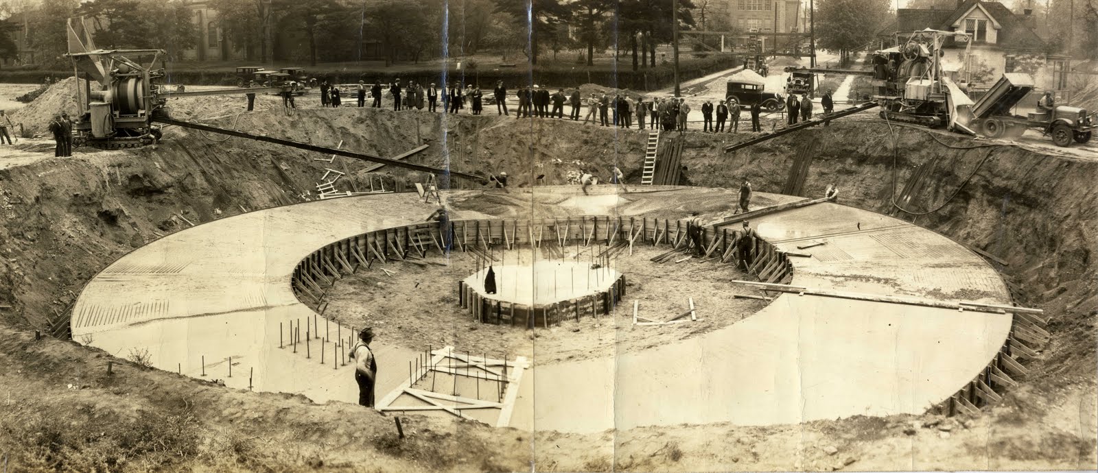 Drawings + Documents Archive: George Rogers Clark Memorial Repairs Finished