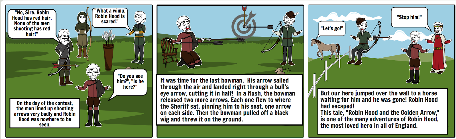 English legends: Robin Hood