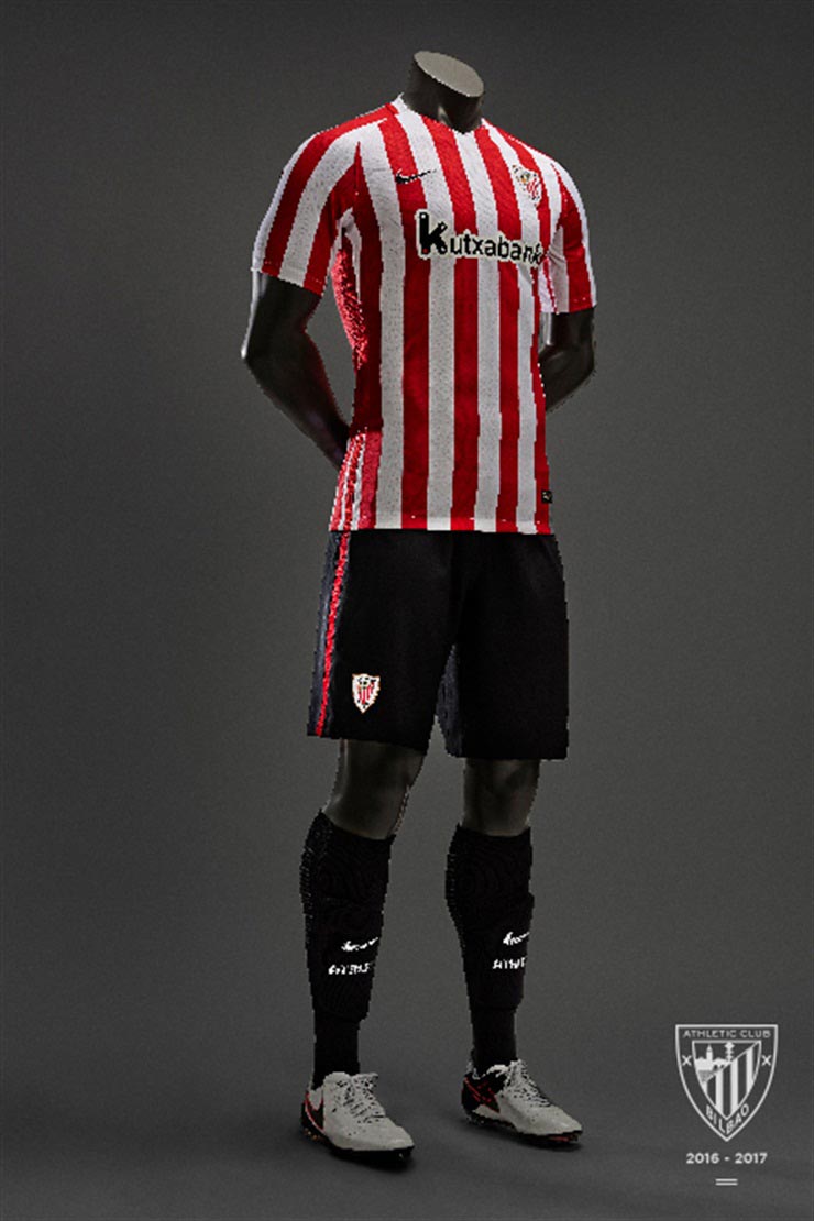 Athletic Bilbao 16-17 Home Kit Released - Footy Headlines