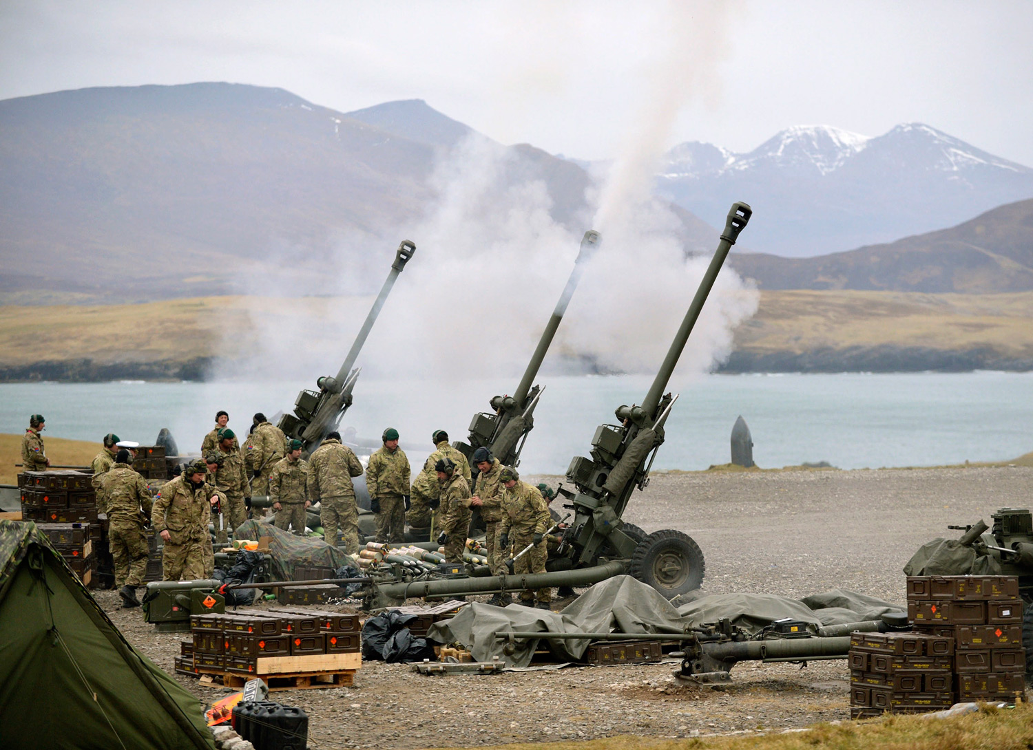 Coronel Von Rohaut: "29 Commando Regiment" de apoyo artillero