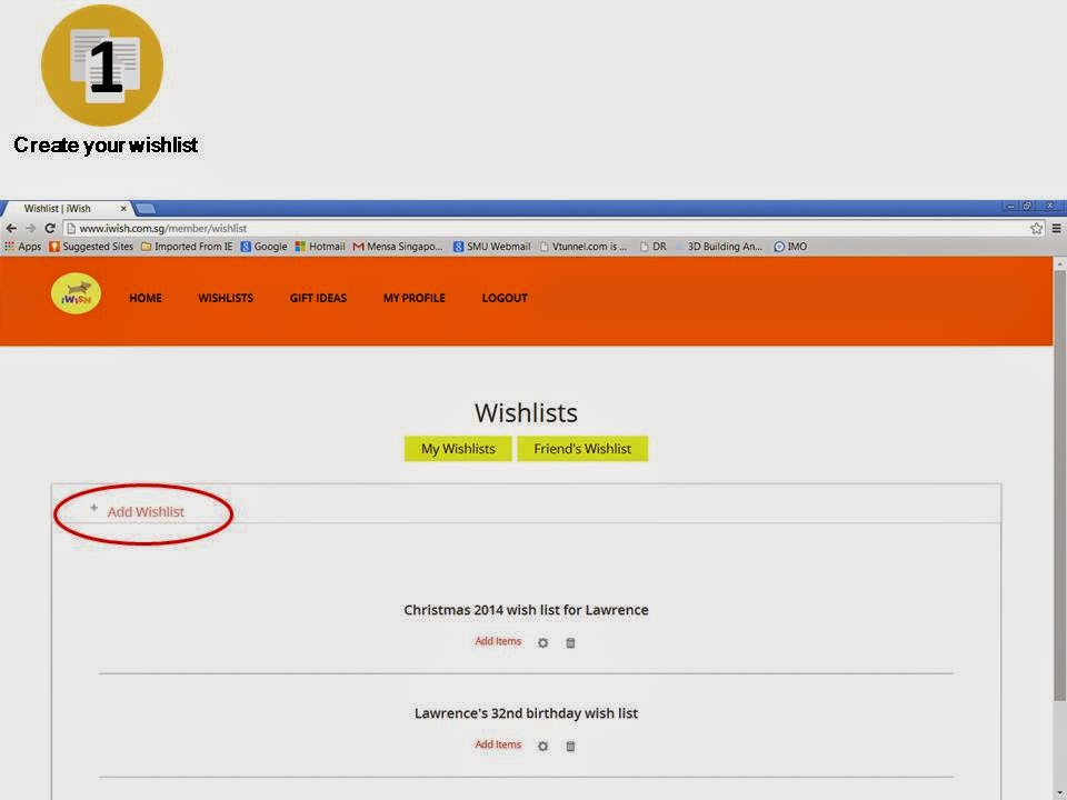 Gifting Warrior: iWish "how to"
