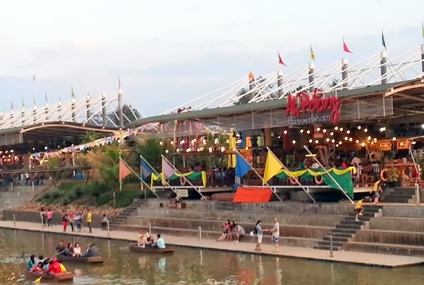 Kiddos' Travel Stories: Ecopark Pasar Apung "Ah Poong" Sentul