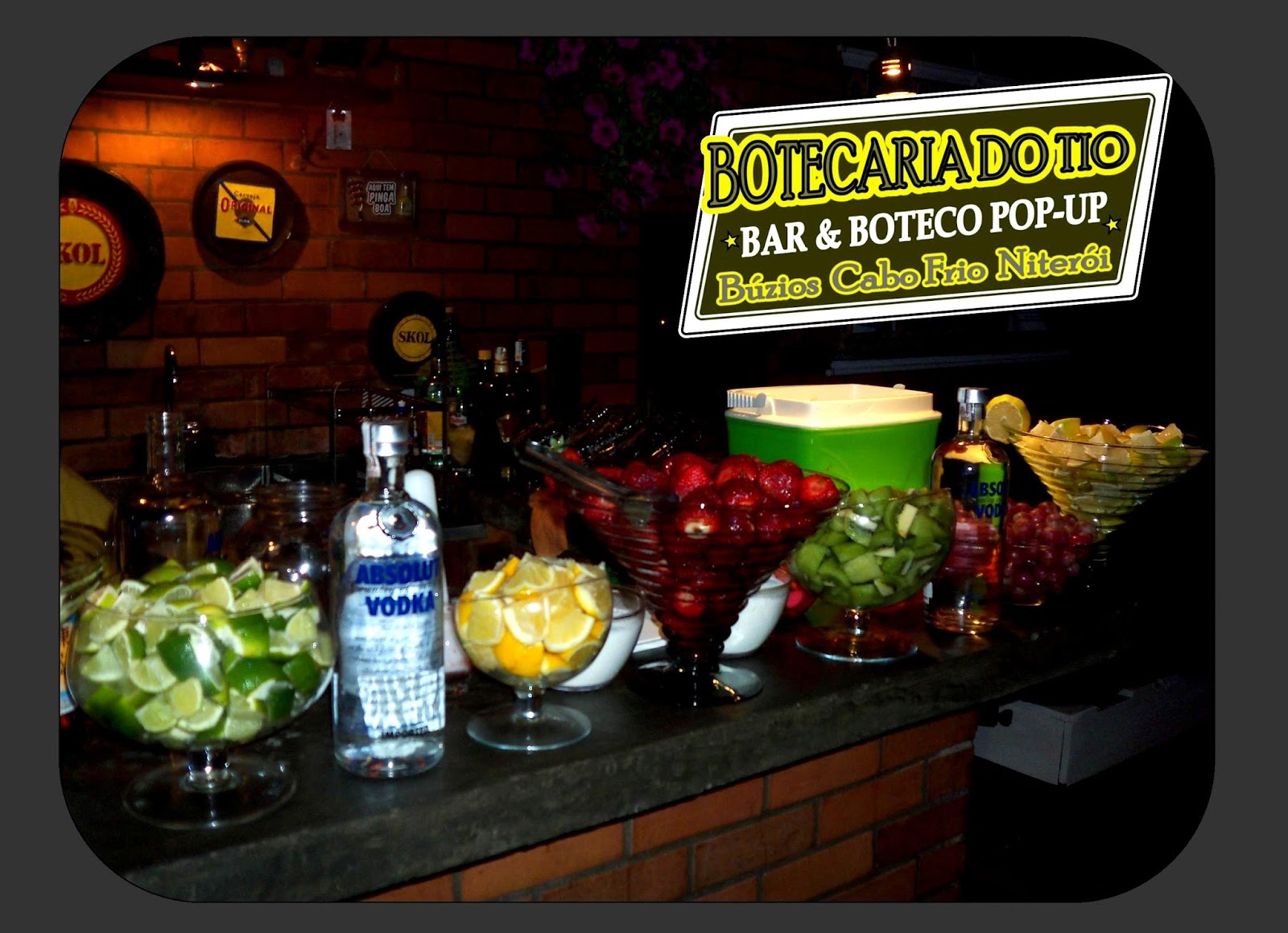Portal da Festa Boteco | Chef Byra DiOliveira: Open Bar e Oficinas