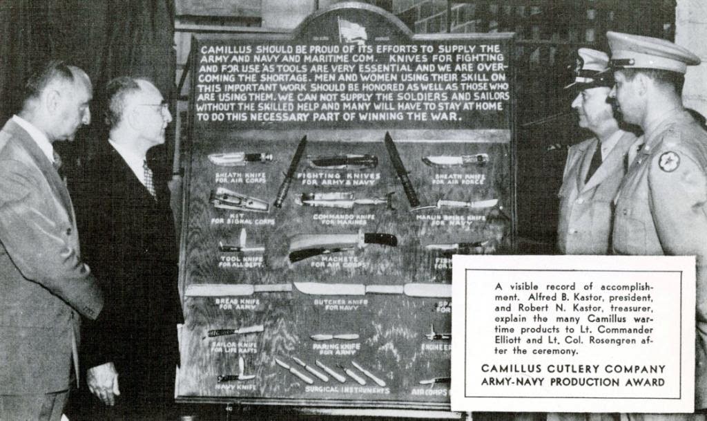 ARMAS BLANCAS 66: - CAMILLUS QUALITY KNIVES....un poco de historia.