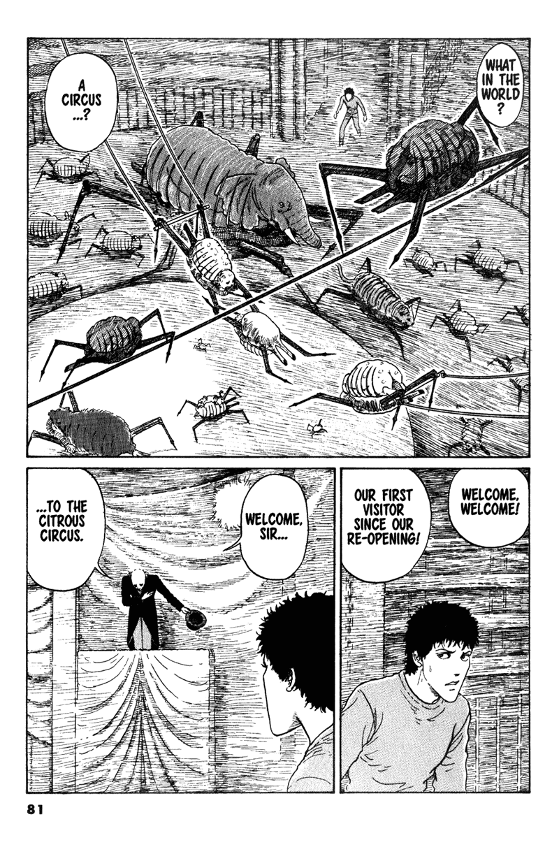 Arquivo Junji Ito: Gyo - Chapter 15 - The Death-Stench Circus Part 1