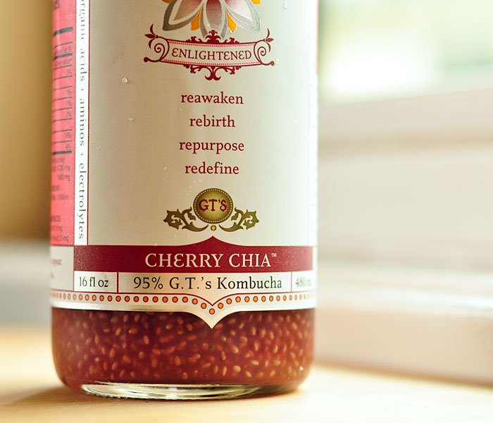 Emma E. Christensen: Tasting Notes: GT's Cherry Chia Kombucha