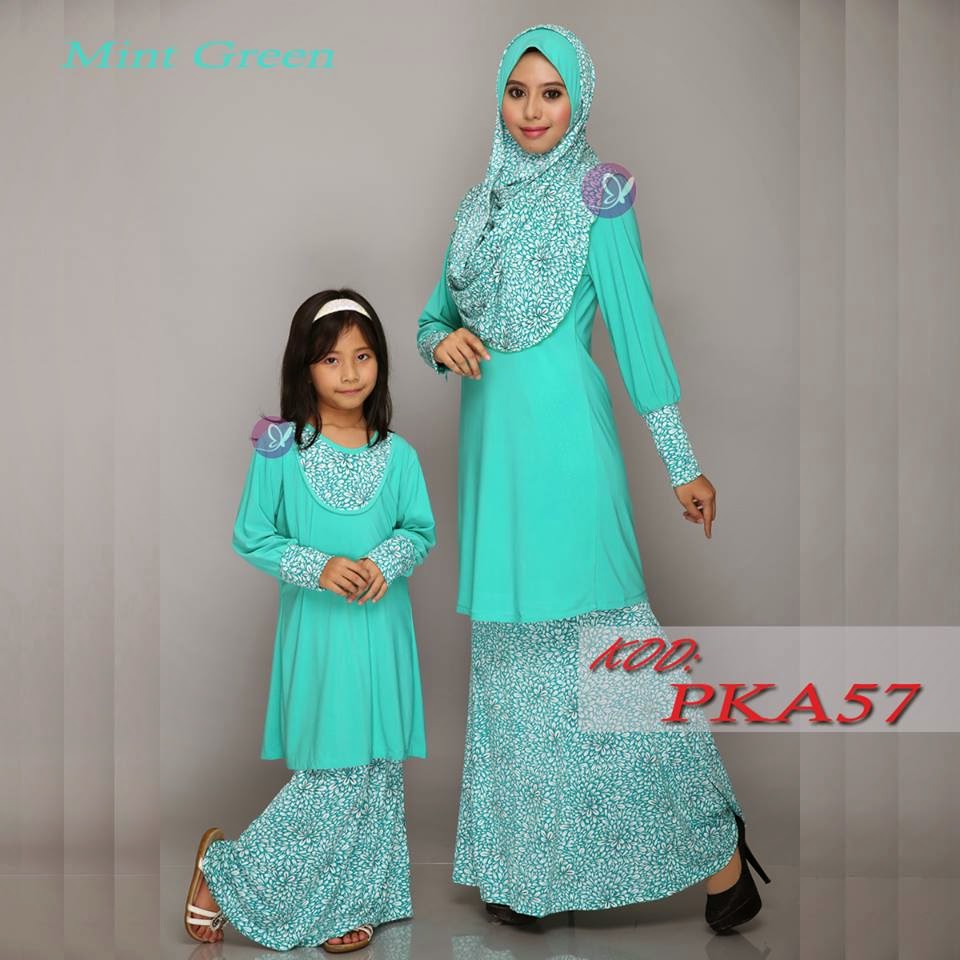 35 Baju Raya 2021 Ibu Dan Anak, Trend Model!