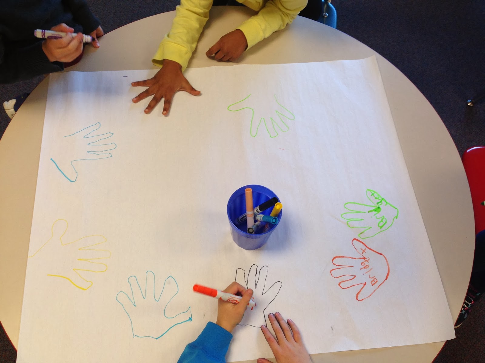 Mrs. Loughran's Kindergarten Crew: How Many Hands Are In Our Room/