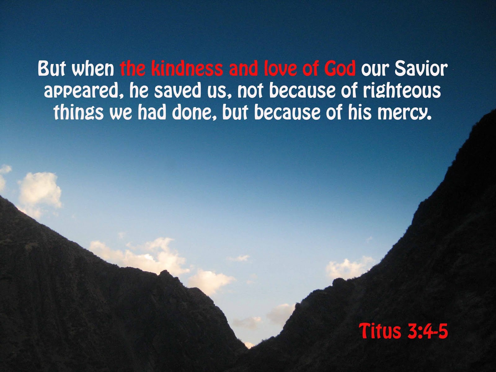 Listening for God: Kindness