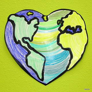 Tippytoe Crafts: Earth Hearts