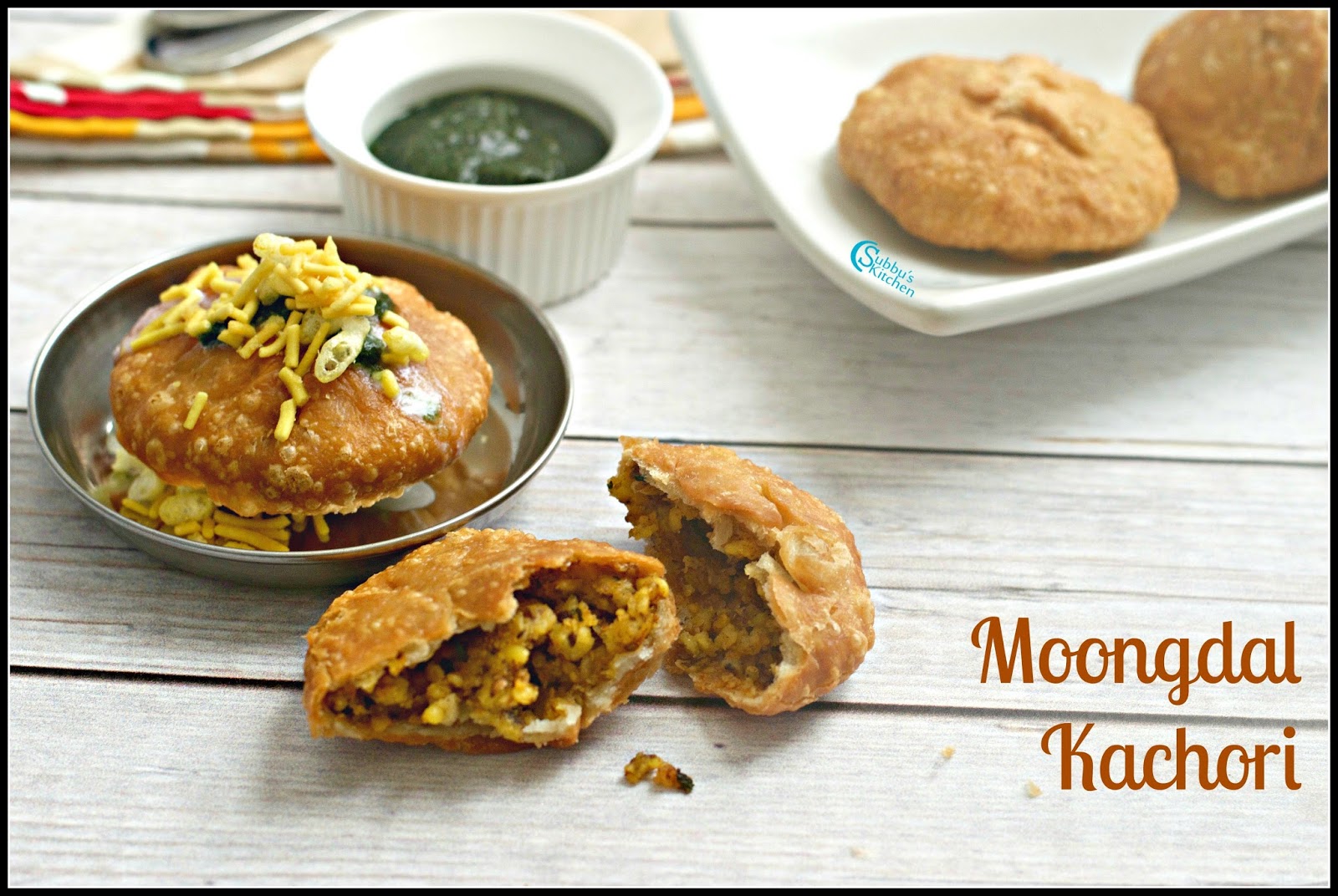 Khasta Kachori Recipe | Moongdal Kachori Recipe - Subbus Kitchen