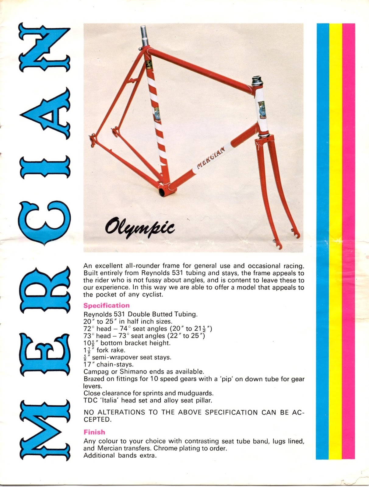 The Retrogrouch: Throwback Thursday: 1970s Mercian Catalog