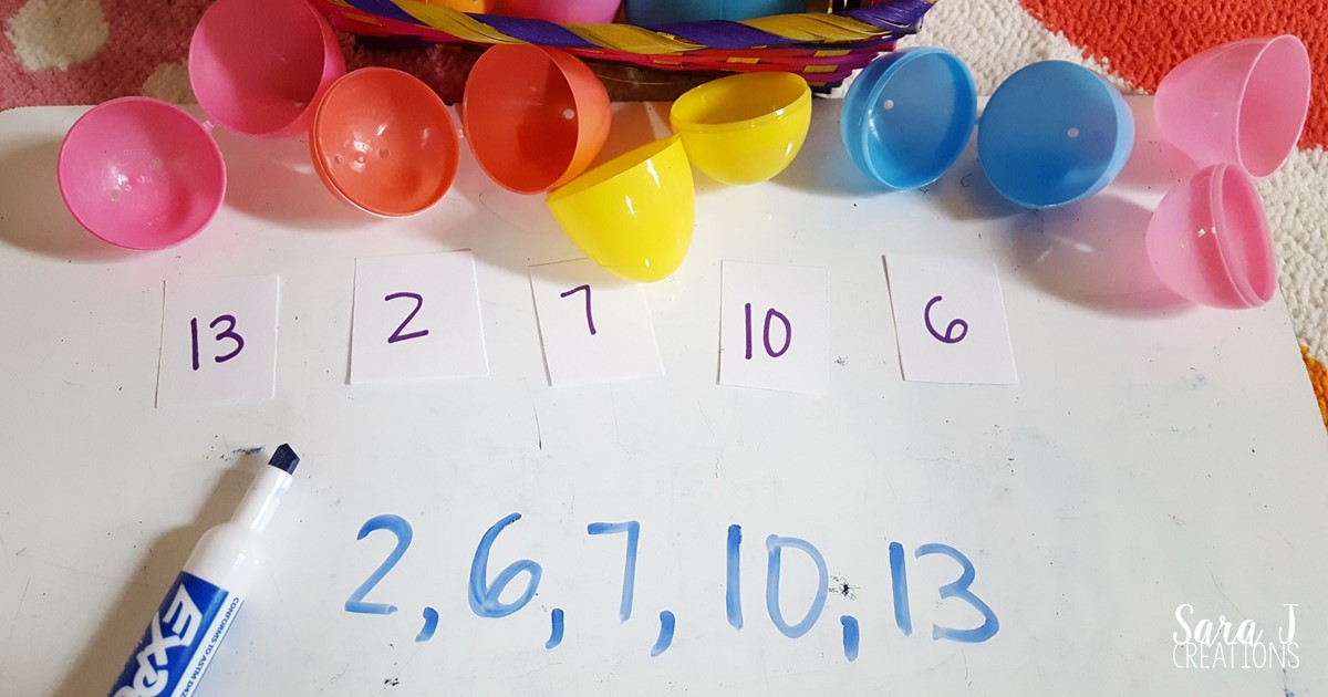 Easter Egg Math Practice | Sara J Creations