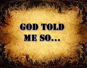 How to respond to a "God told me" comment