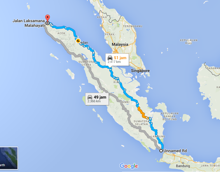 Download Peta Mudik Rute Lintas Timur Sumatera | Digital Riau