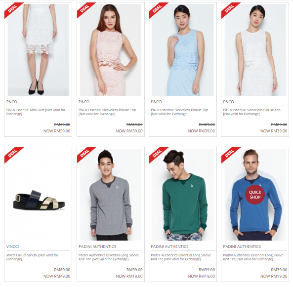 Padini 清货大减价！衣服、鞋子、包包最低只需RM19！ - Leesharing
