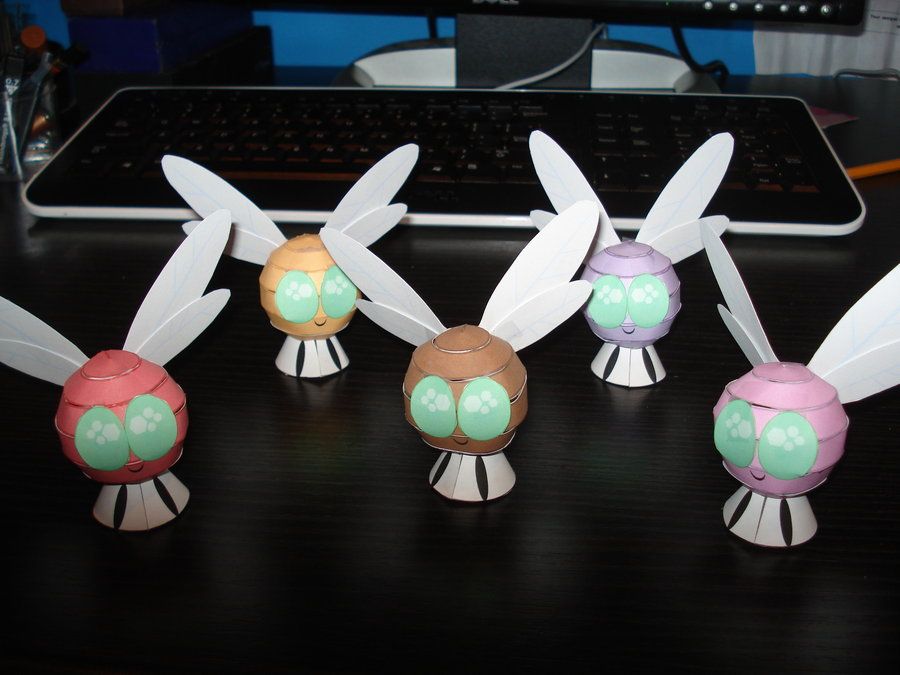 Equestria Daily - MLP Stuff!: Parasprite Papercraft