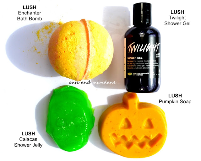 Cute and Mundane: LUSH Halloween 2012 collection review