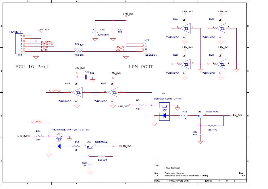 Molex_Liao 的通訊部落格: Application circuit for RPS Laser mapping system