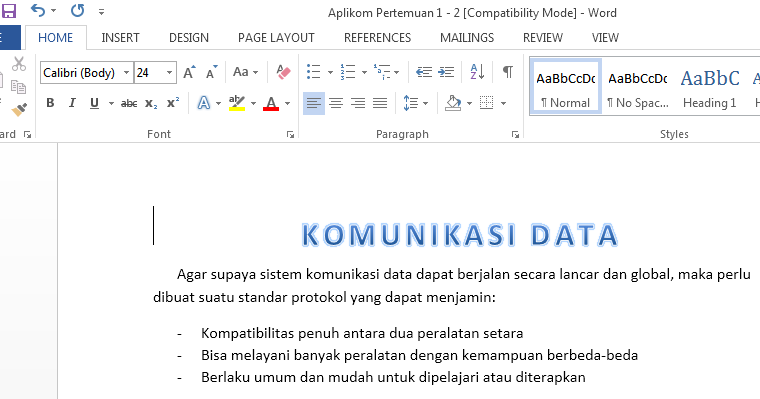 Cara Membuat Alur/Diagram Alir pada Ms. Word