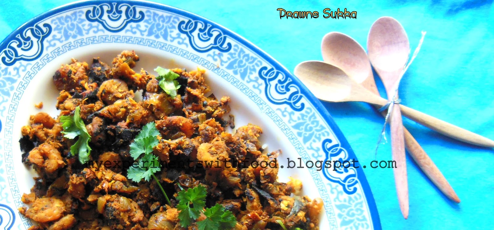 My Experiments With Food: Prawns Sukka/ Prawns dry masala with Coconut