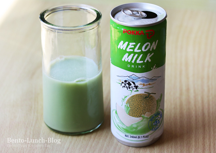 Bento Lunch Blog: Melon Milk Drink, Pokka