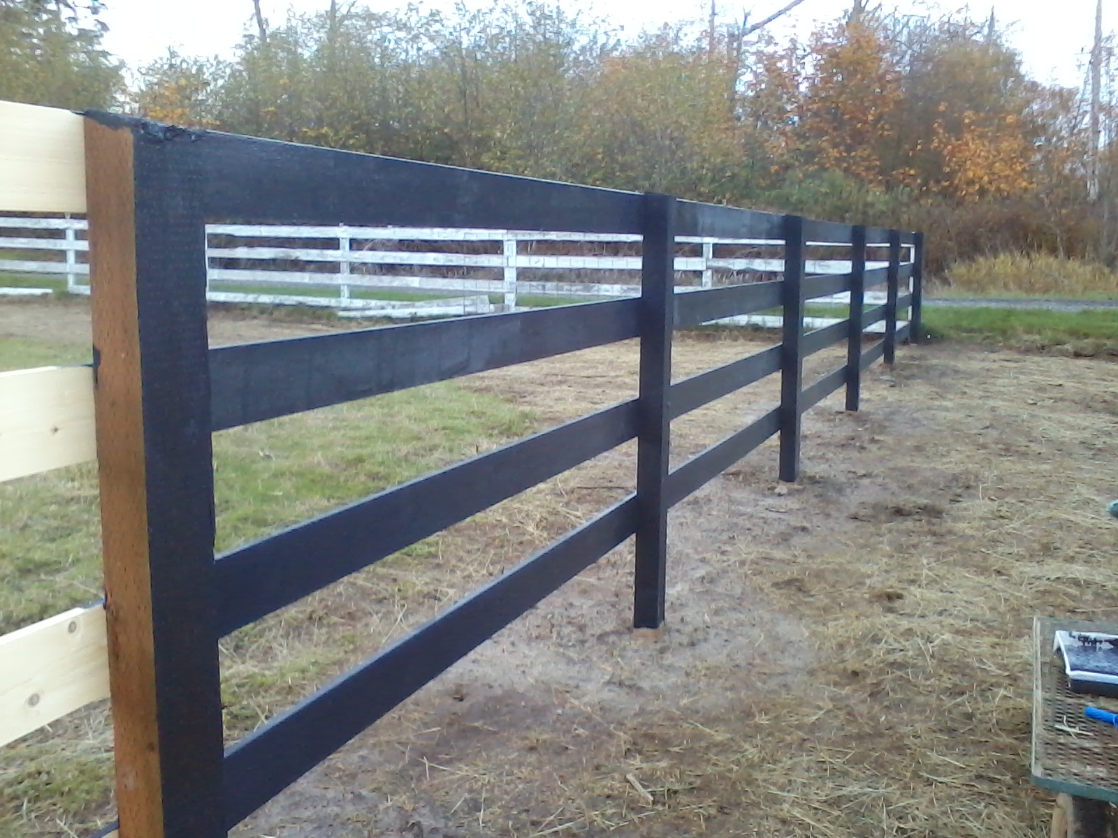 Country Home Redo: Fence Painting