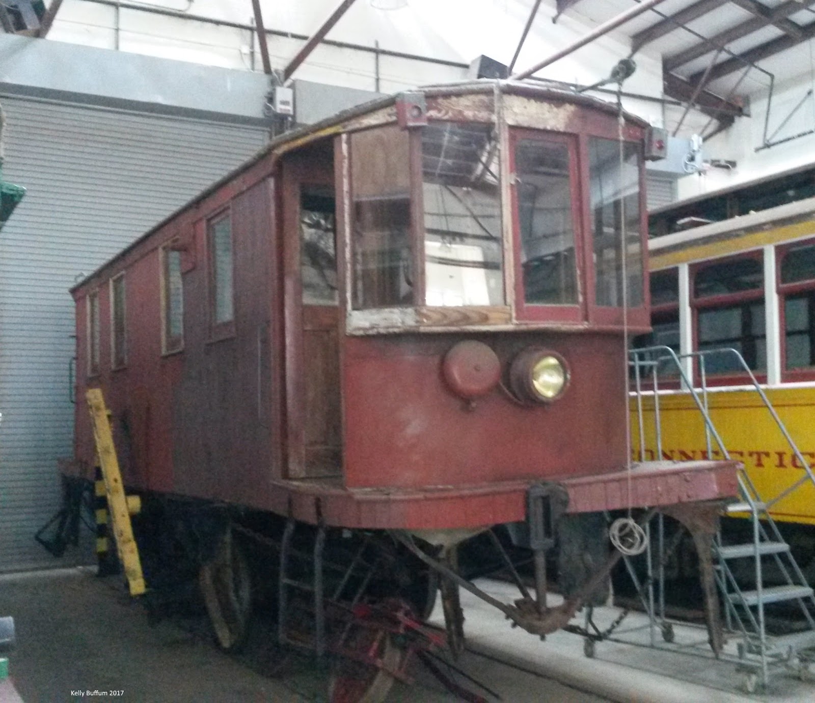 Connecticut Trolley Museum Car Shop: Cars