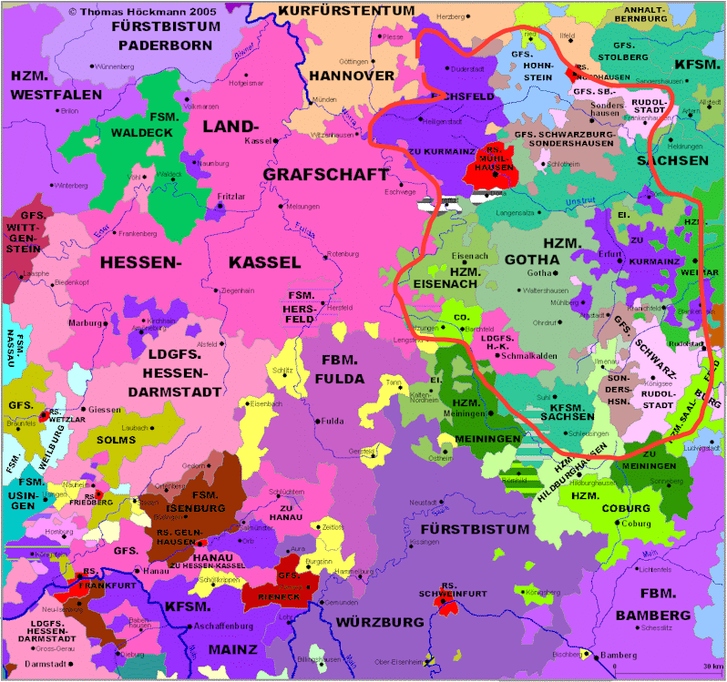 The Kingdom of Hesse Seewald: Mapping Hesse Seewald