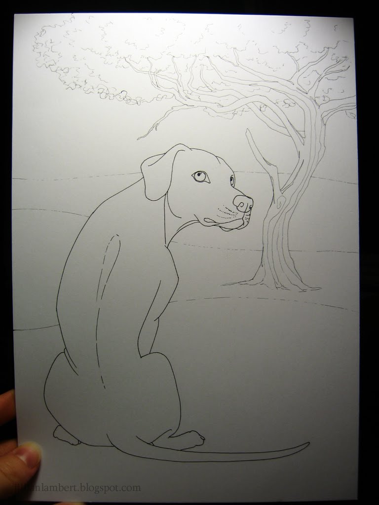 Brain Drain: Art and Sketches by Jillian Lambert: Rhodesian Ridgeback ...