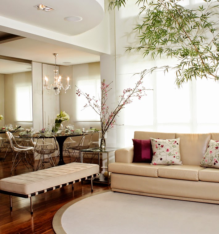 DECORA INTERI: Decoração com Recamier