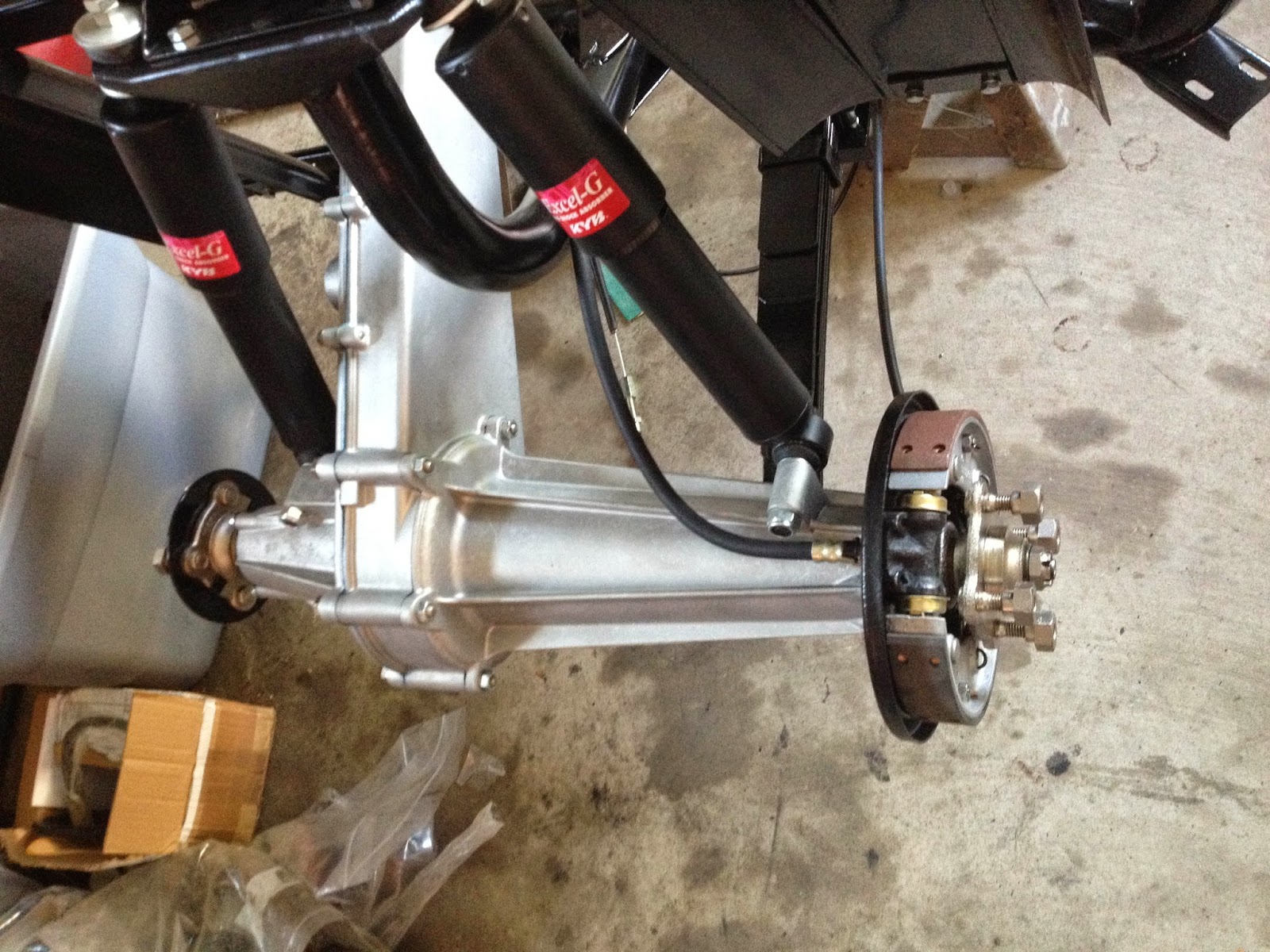 BMW Isetta Bubble Window Restoration Blog: Isetta chain case rebuilt ...