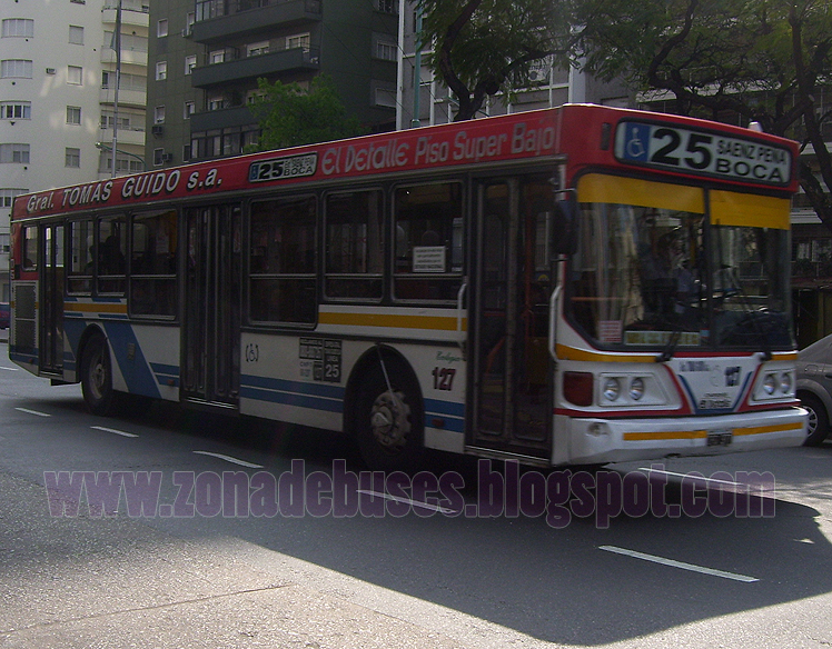 Colectibus - Zona de Buses: LINEA 25