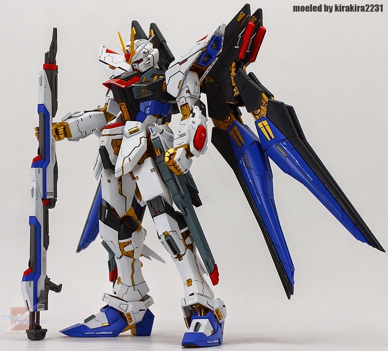 Custom Build: MG 1/100 Strike Freedom Gundam + Custom Wing of the Skies