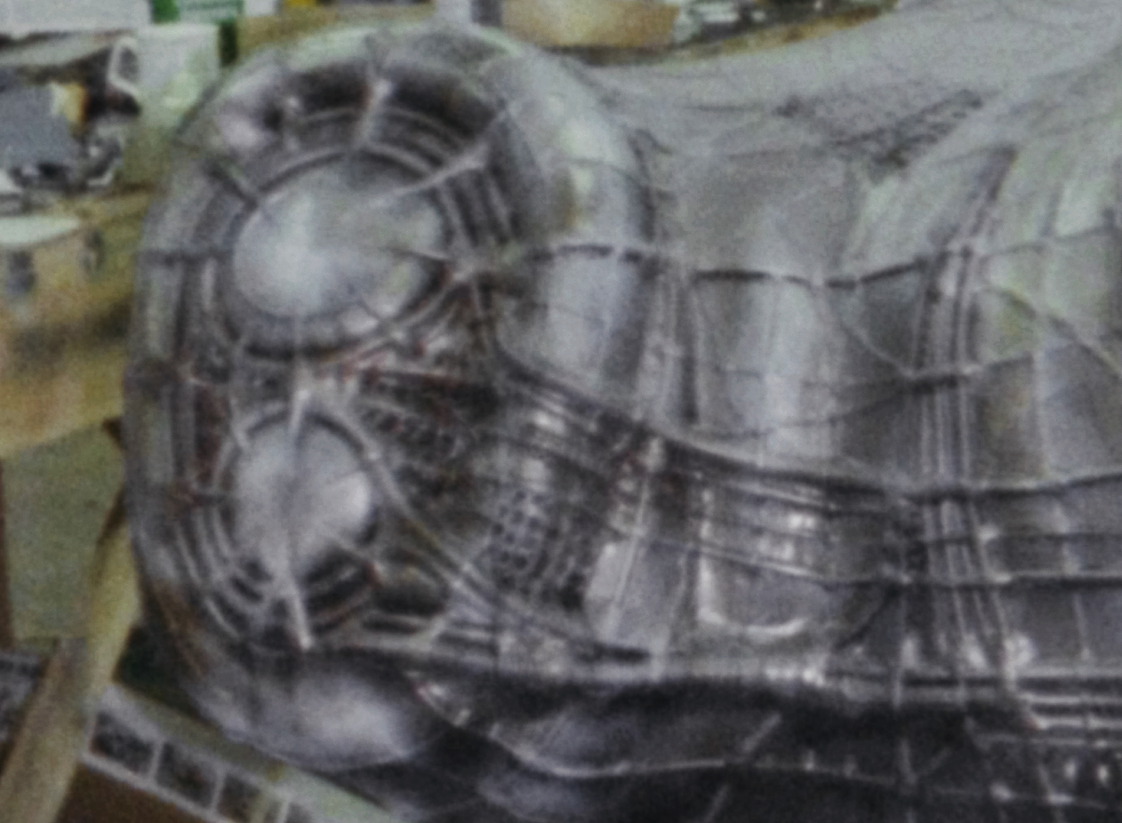 Alien Explorations: Alien: The Derelict during construction