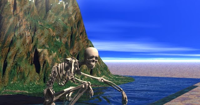 Skeleton Finds Water