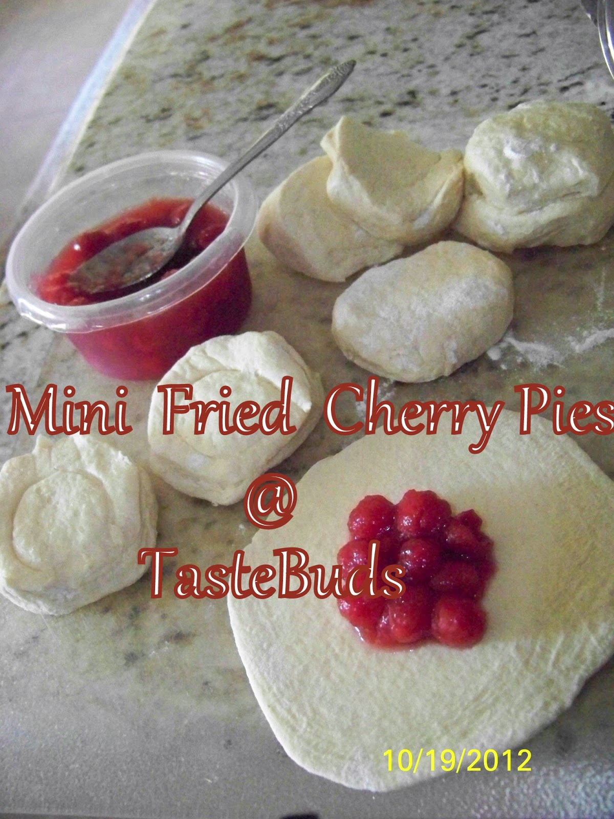 Taste Buds: Mini Fried Cherry Pies