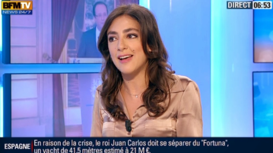 vuesalatele: 2013 05 17 - ANNA CABANA - BFM TV - PREMIERE EDITION ...