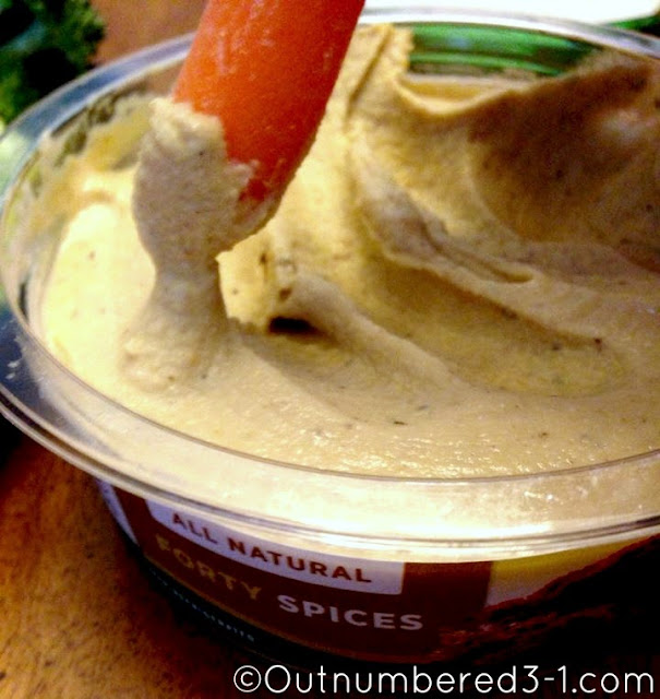 Forty Spices Hummus from Tribe Hummus Review - Outnumbered 3 to 1