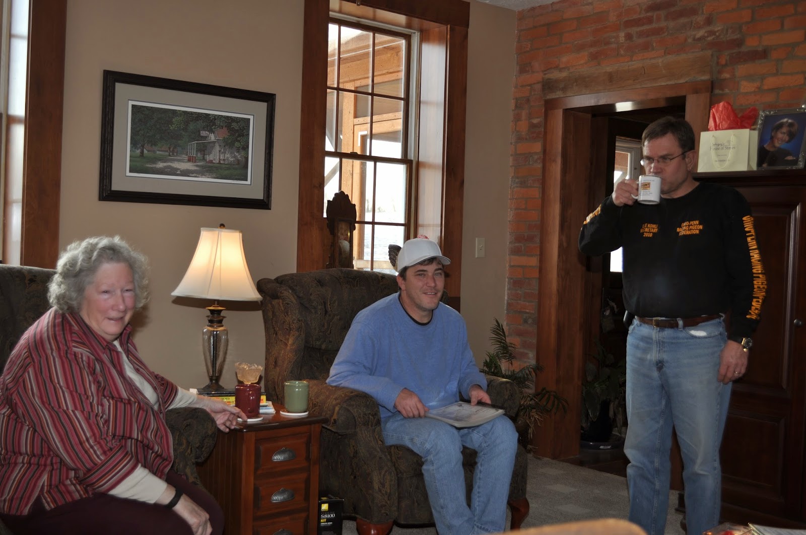 AMERICAN RACING PIGEON UNION: Betsy Greene and Steve Boldin Love- Aloft