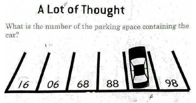 CALL THE GREEKS (The Cool Riddles - Project): Parking spaces...