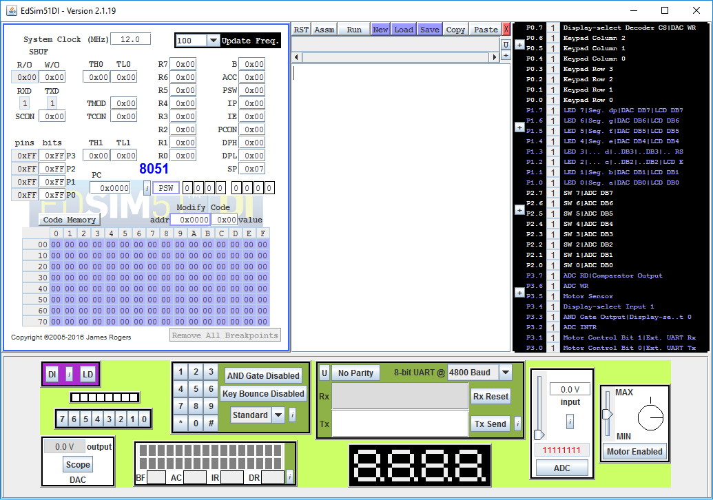 Tutorial Assembly #7 Mengenal Edsim51 - MIQDUDE