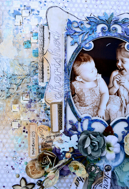 Blue Fern Studios: Two Layouts by Kelly Foster