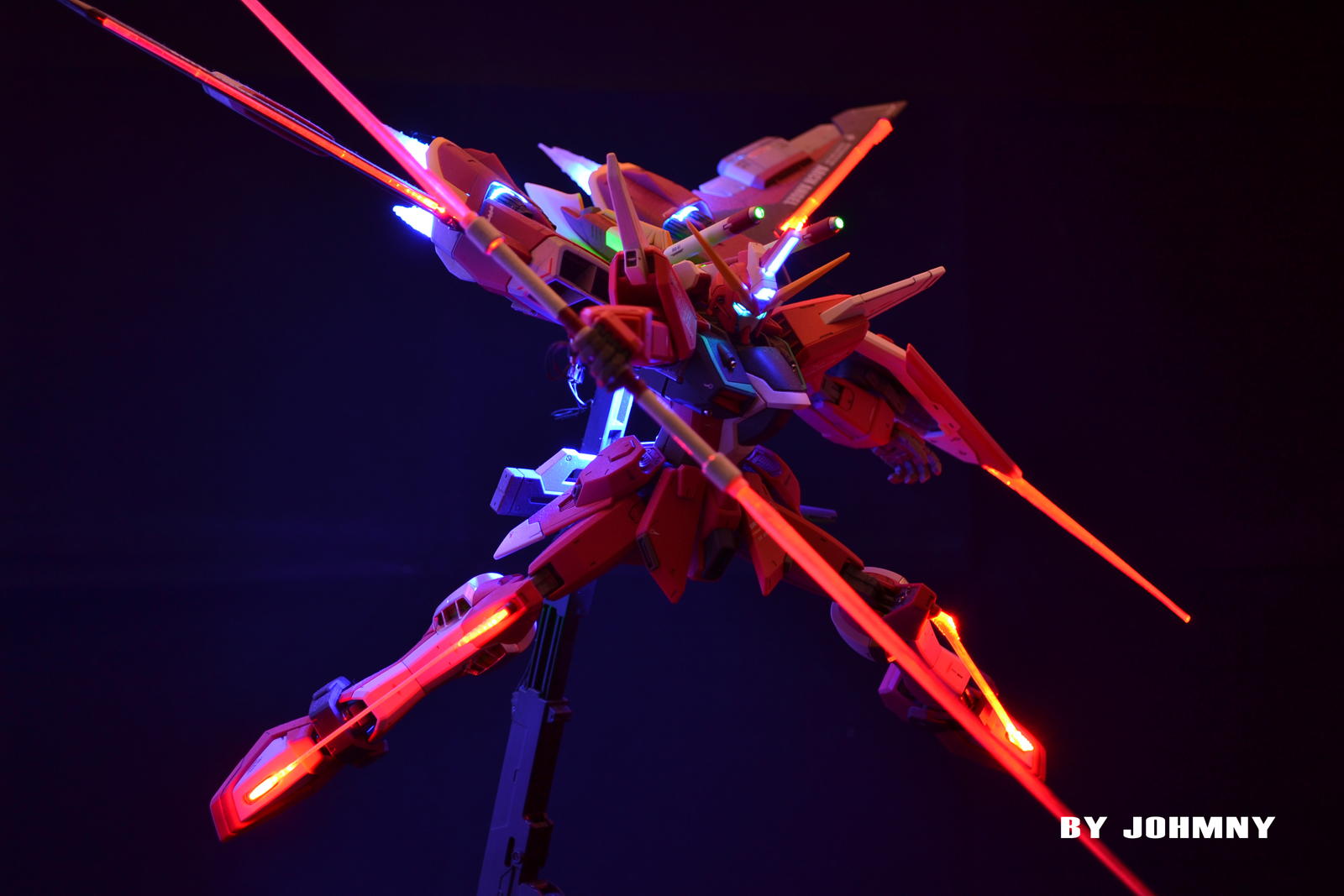 GUNDAM GUY: Gunpla Builds w/ LEDs - Customized Build