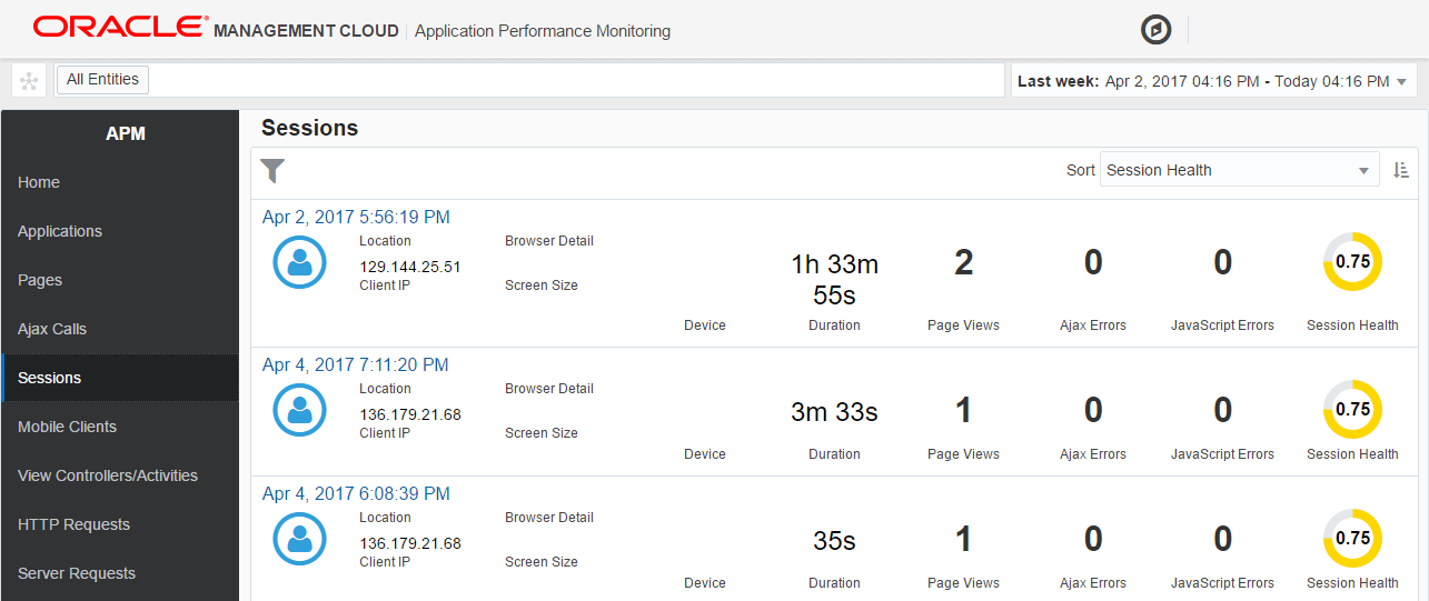 Raastech Blog: Overview of Oracle APM Cloud Service features Raastech Blog: Overview of Oracle APM Cloud Service features