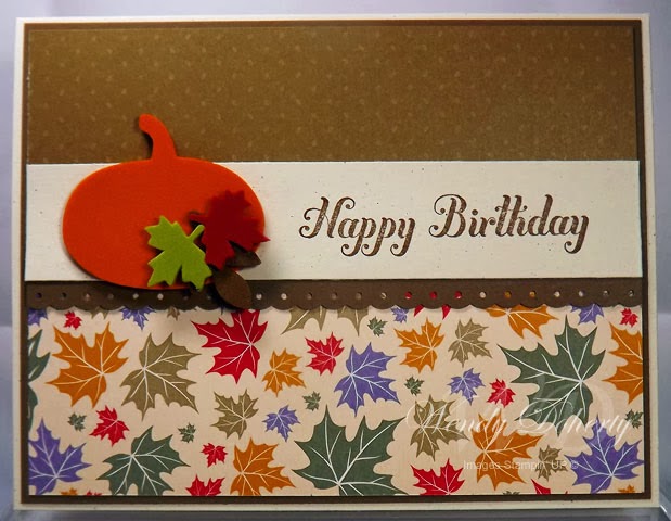 Stamping Styles: Fall Birthday