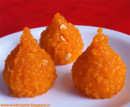 Shobha's: Motichoor Modak
