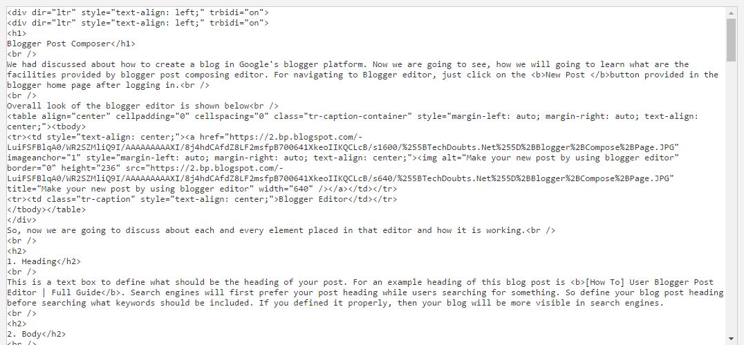 [How To] Use Blogger Post Editor | Full Guide - TechDoubts